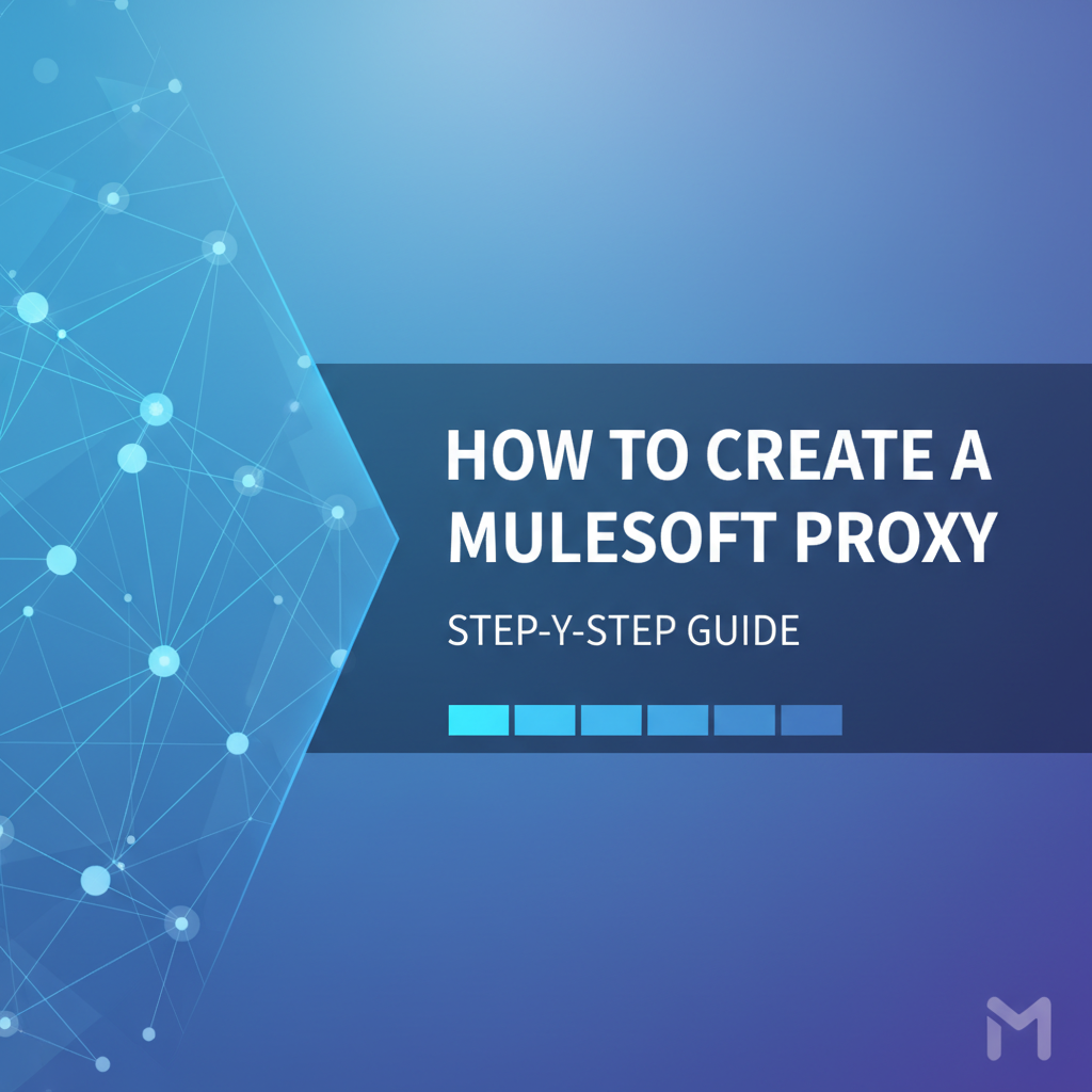 How to Create a MuleSoft Proxy: Step-by-Step Guide