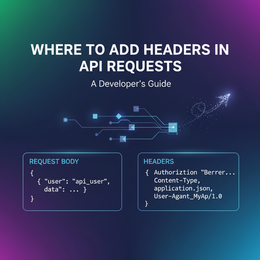 Where to Add Headers in API Requests
