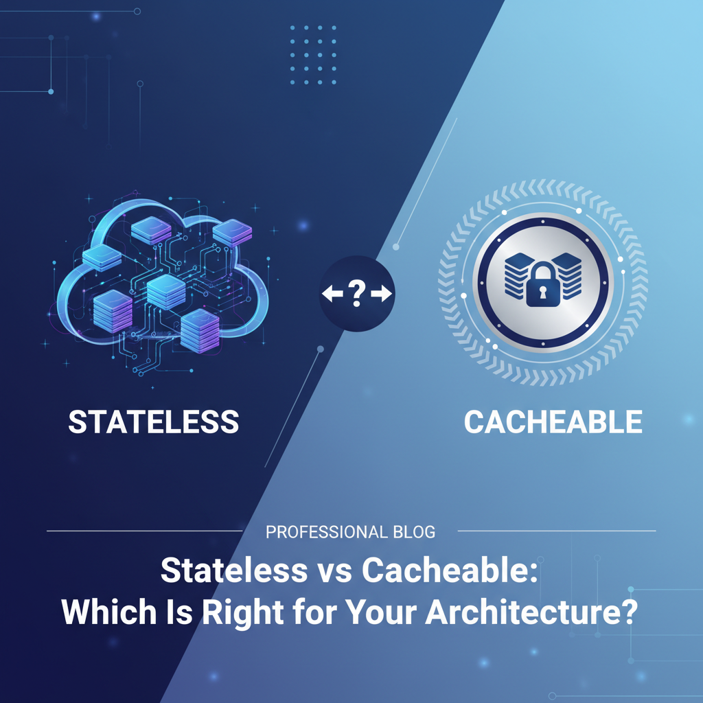 Stateless vs Cacheable: Which Is Right for Your Architecture?