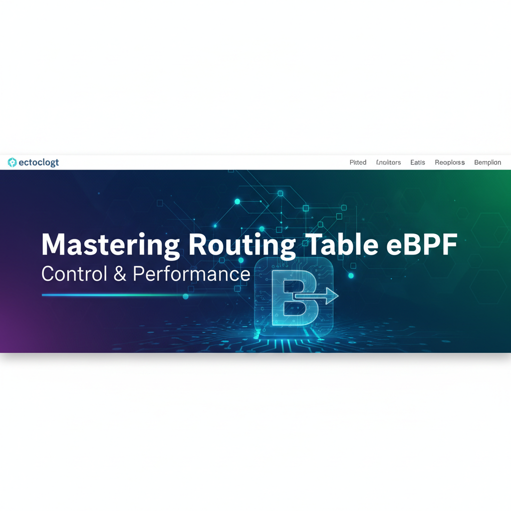 Mastering Routing Table eBPF: Control & Performance
