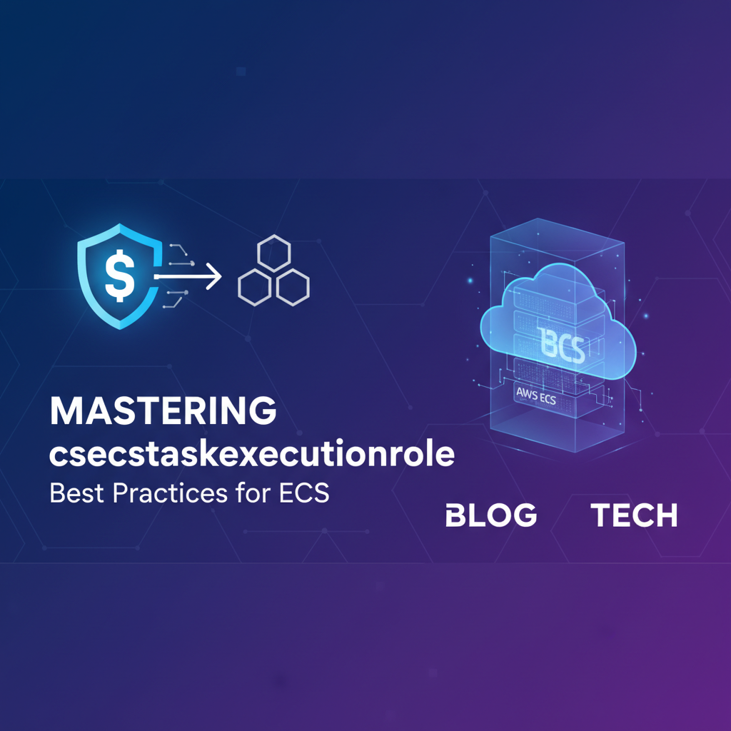 Mastering csecstaskexecutionrole: Best Practices for ECS
