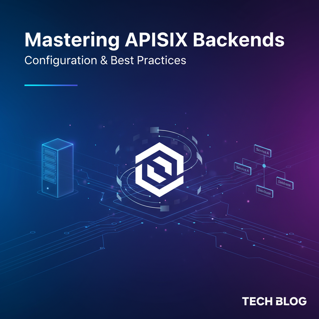 Mastering APISIX Backends: Configuration & Best Practices