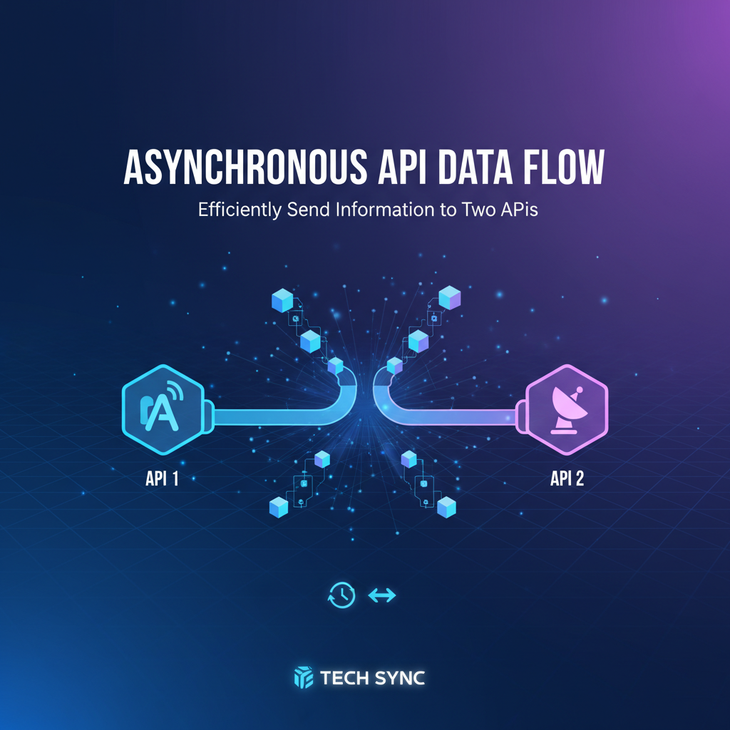 How to Asynchronously Send Information to Two APIs Efficiently