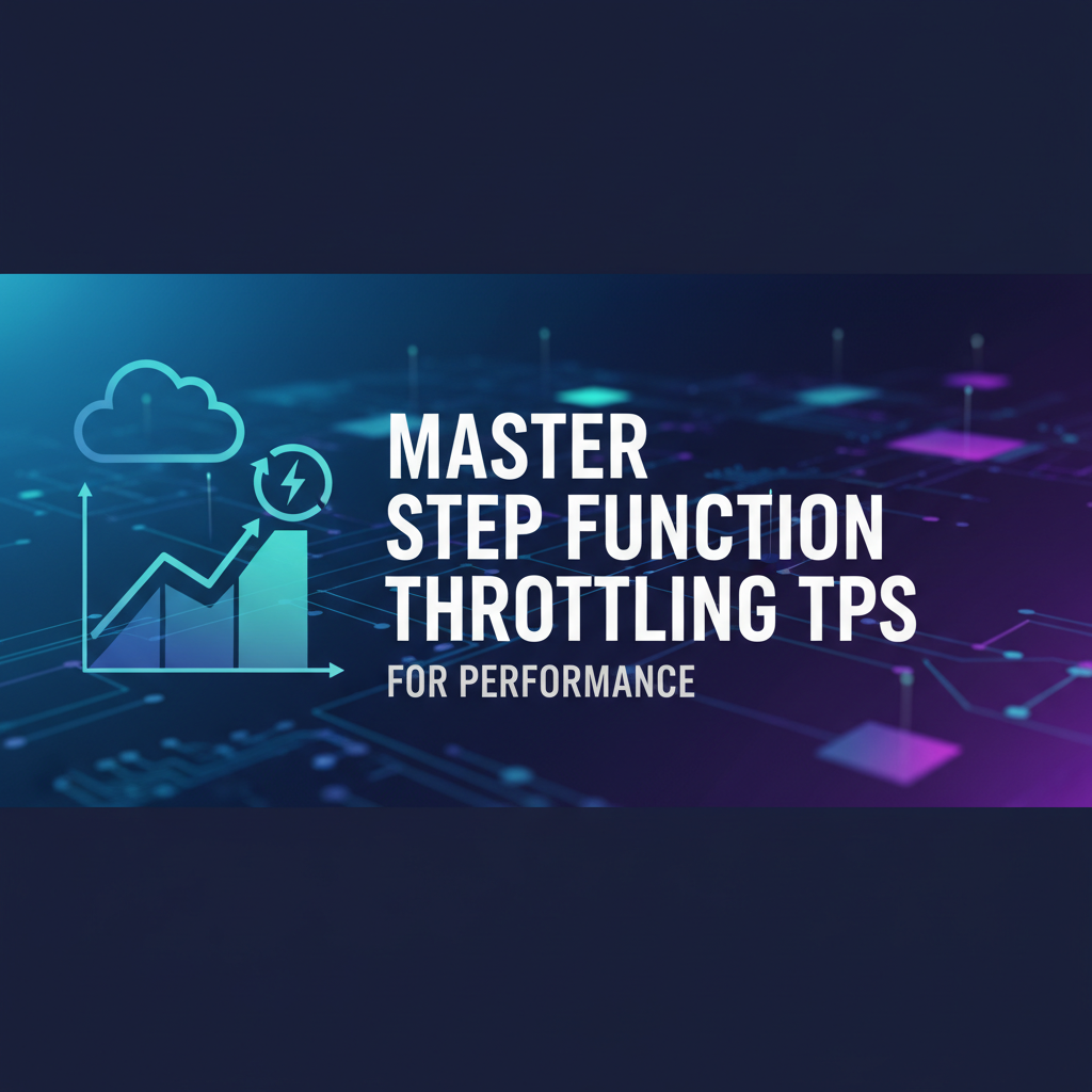 Master Step Function Throttling TPS for Performance