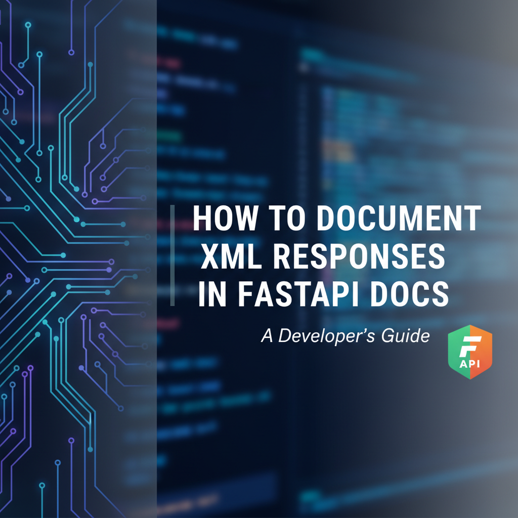 How to Document XML Responses in FastAPI Docs