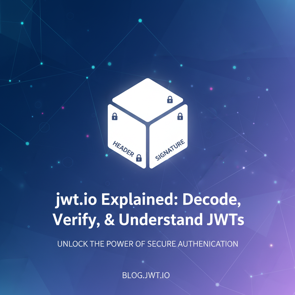 jwt.io Explained: Decode, Verify, & Understand JWTs