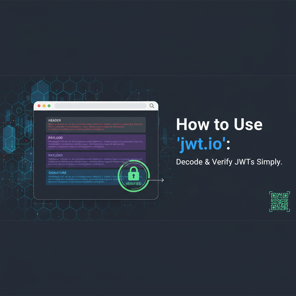 How to Use `jwt.io`: Decode & Verify JWTs Simply