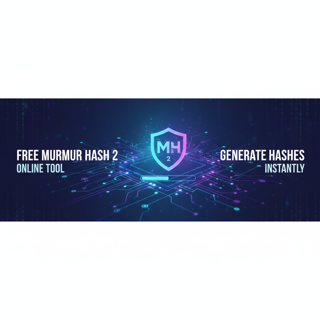 Free Murmur Hash 2 Online Tool: Generate Hashes Instantly