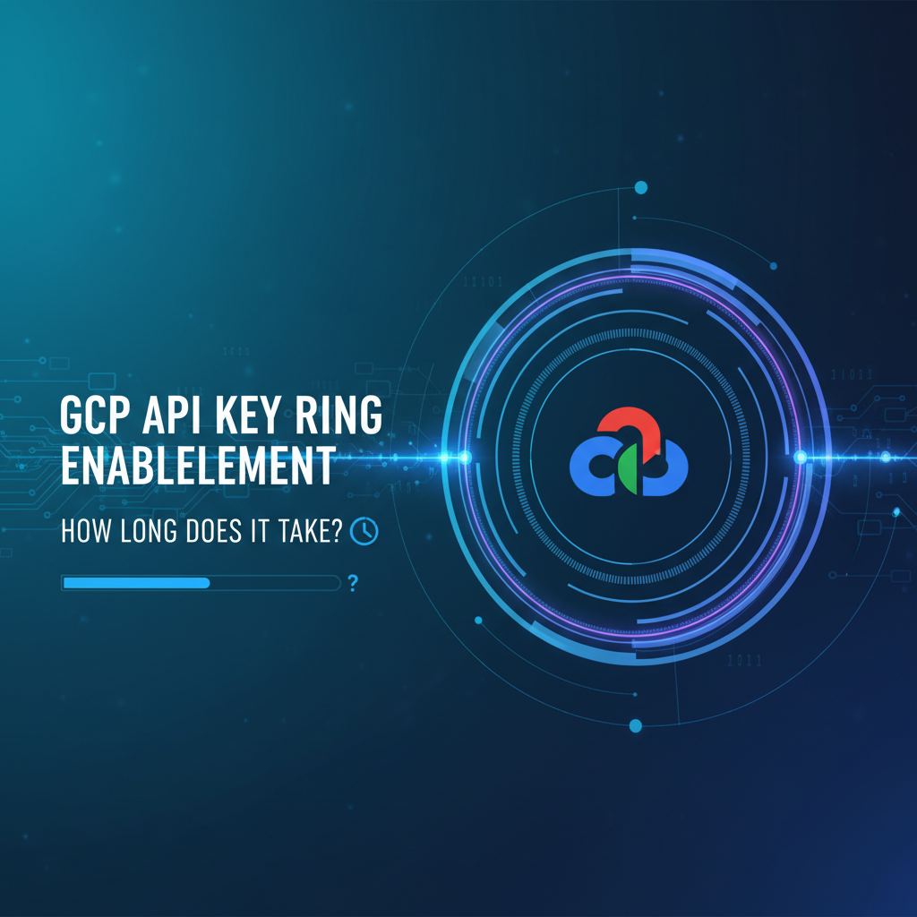 GCP API Key Ring Enablement: How Long Does It Take?