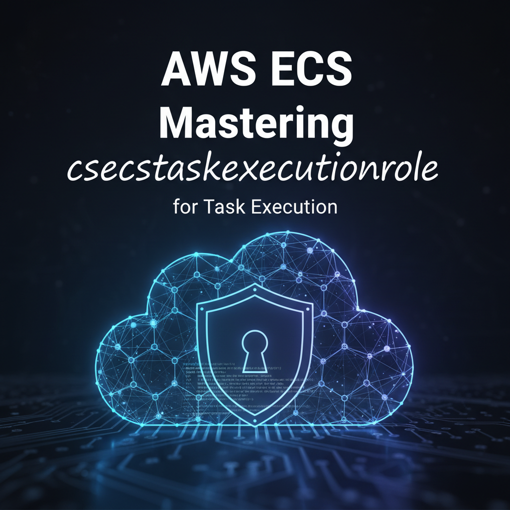 AWS ECS: Mastering csecstaskexecutionrole for Task Execution