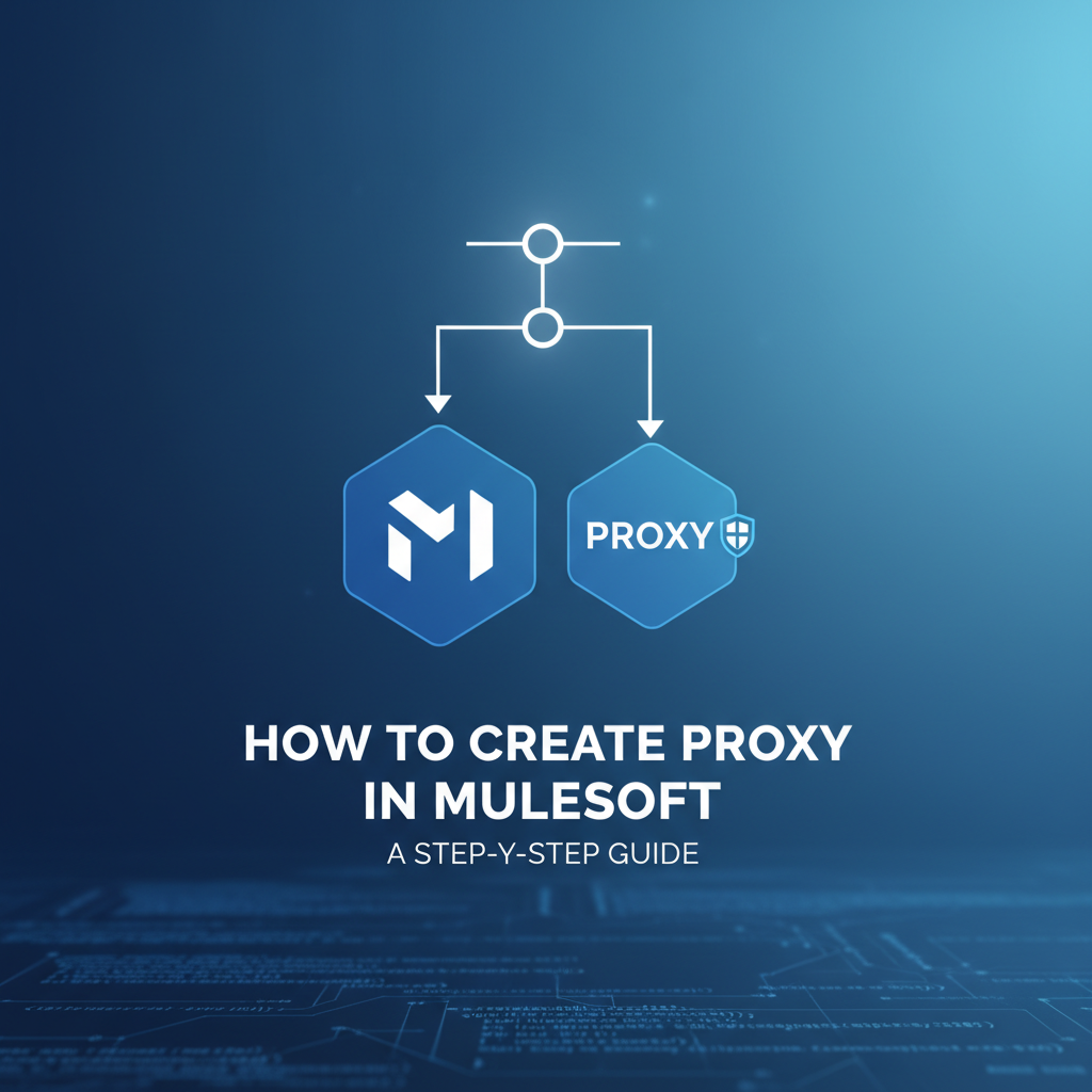 How to Create Proxy in Mulesoft: A Step-by-Step Guide
