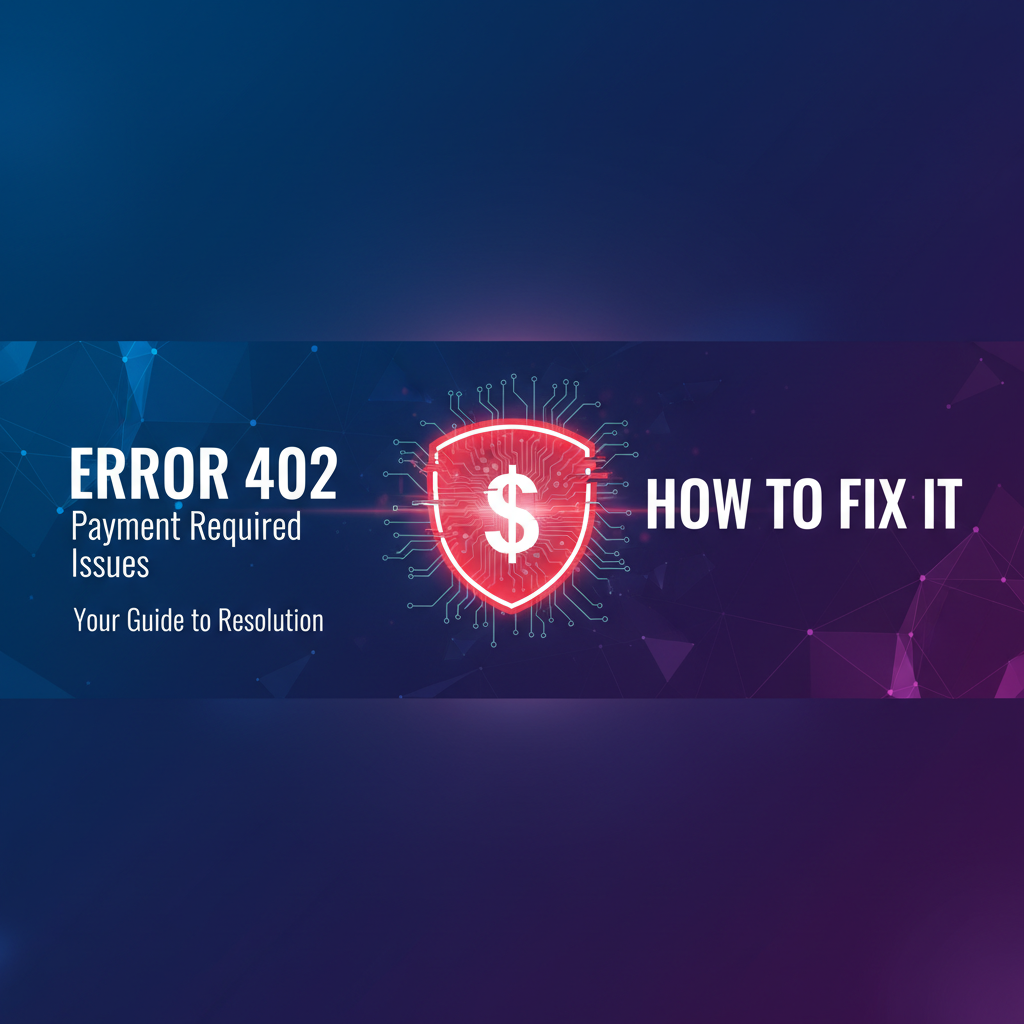 Error 402: How to Fix Payment Required Issues