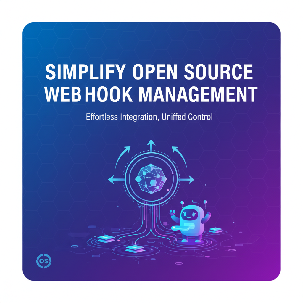 Simplify Open Source Webhook Management