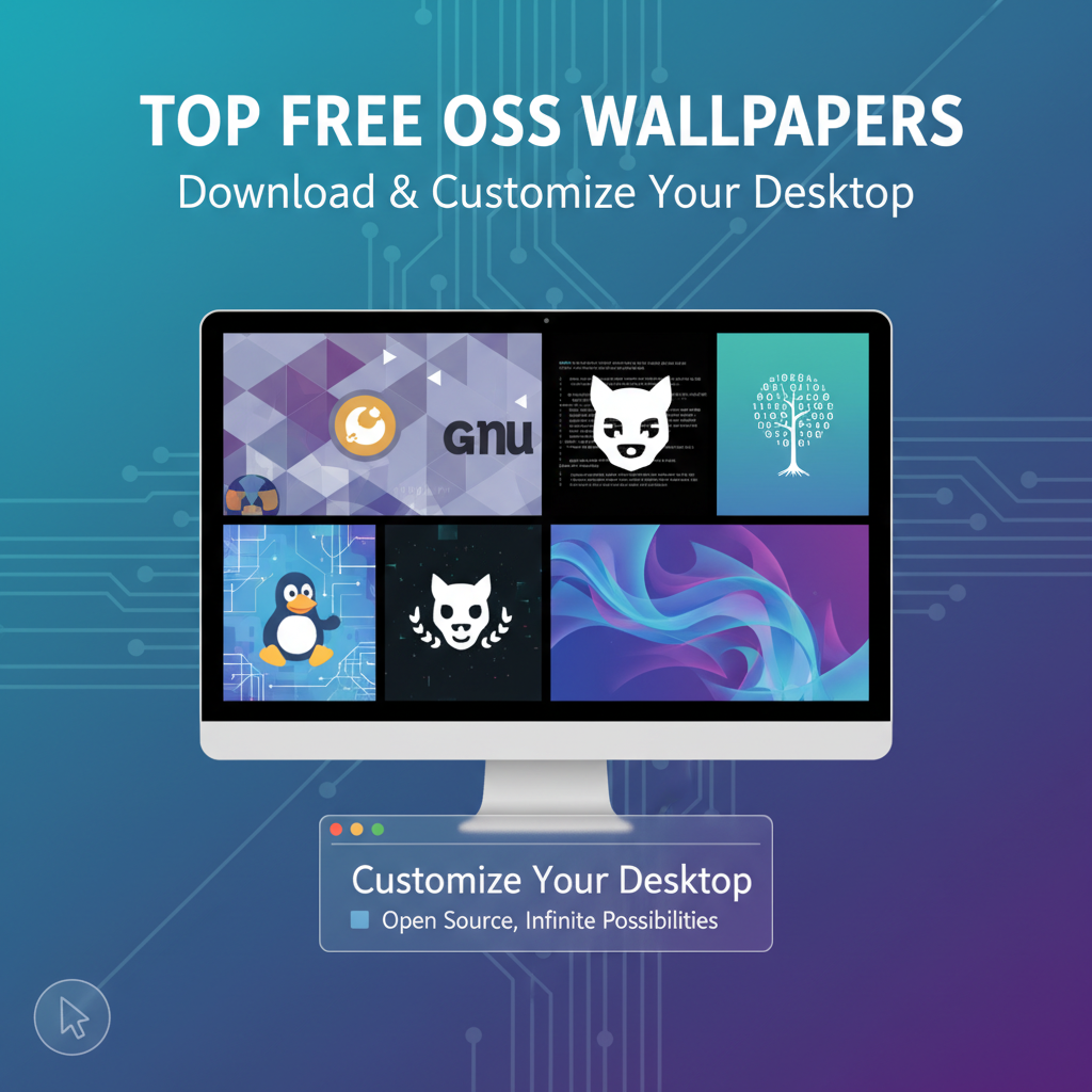 Top Free OSS Wallpapers: Download & Customize Your Desktop