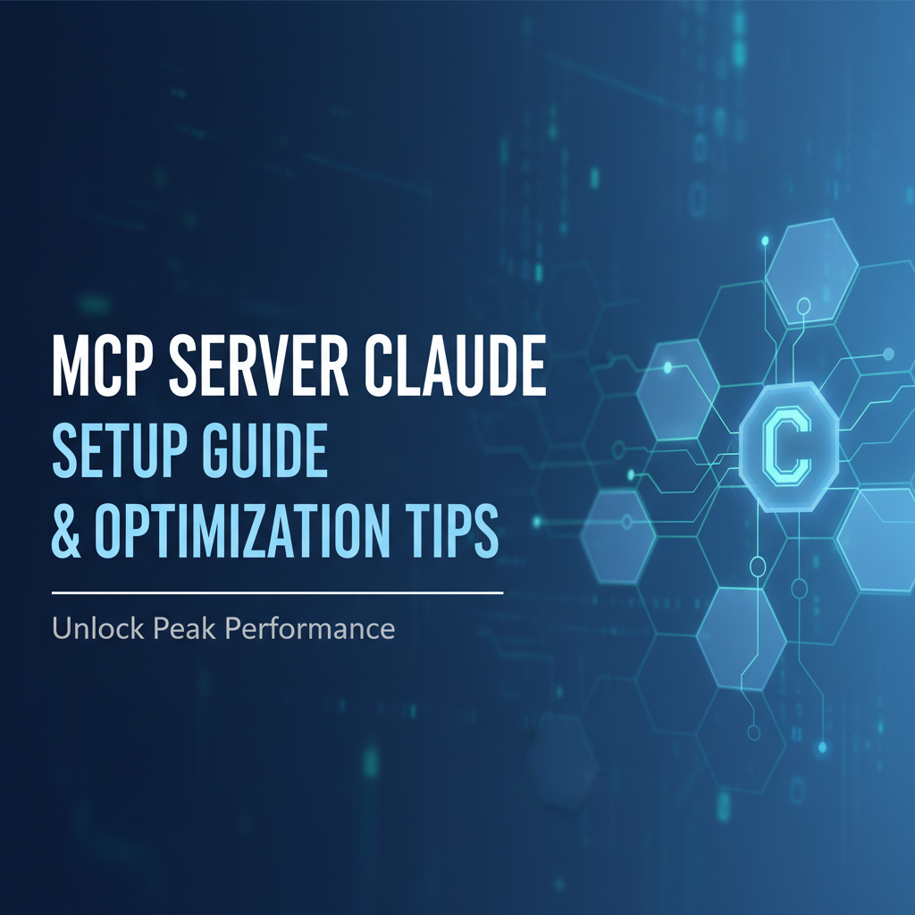 MCP Server Claude: Setup Guide & Optimization Tips