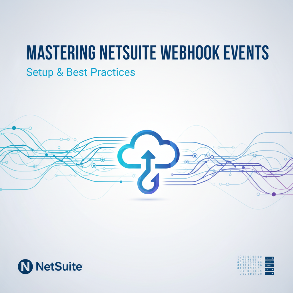 Mastering NetSuite Webhook Events: Setup & Best Practices