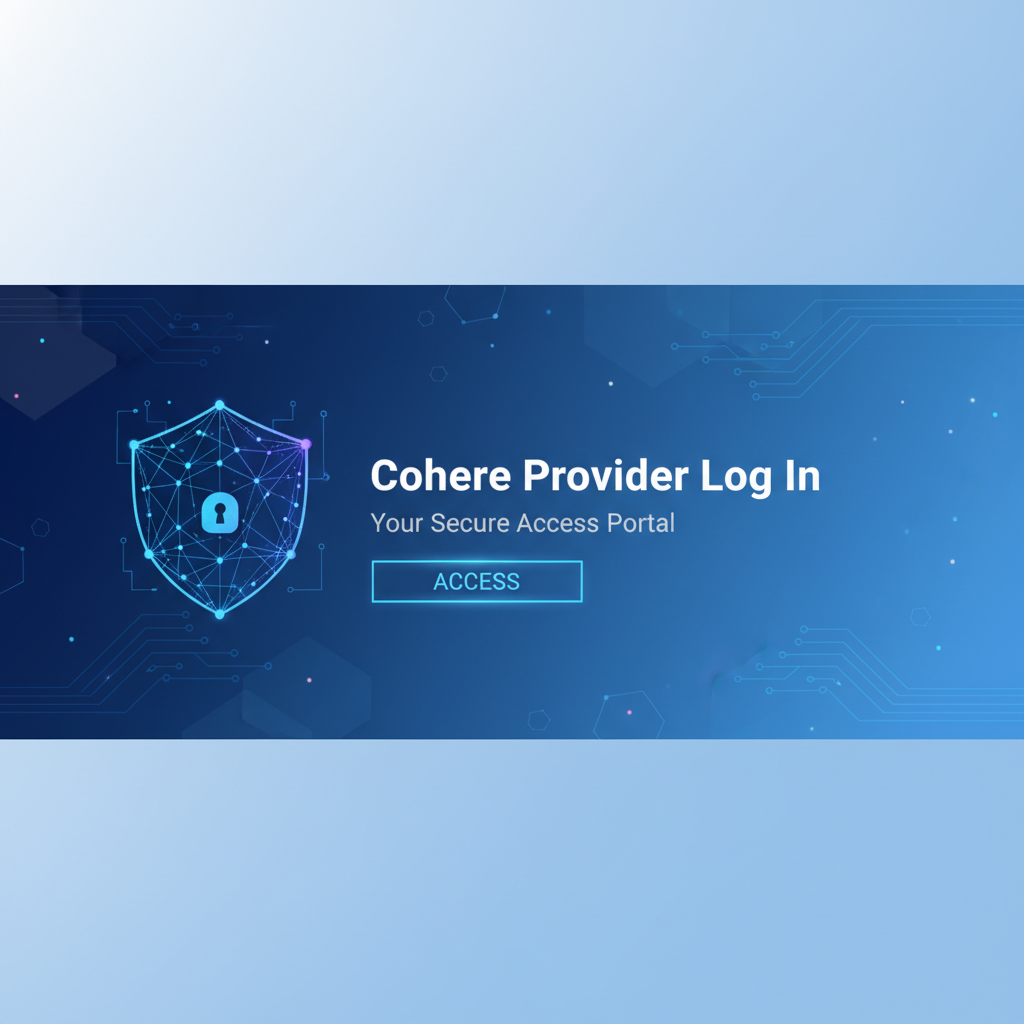 Cohere Provider Log In: Your Secure Access Portal