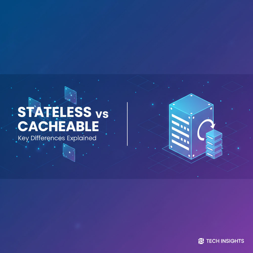 Stateless vs Cacheable: Key Differences Explained
