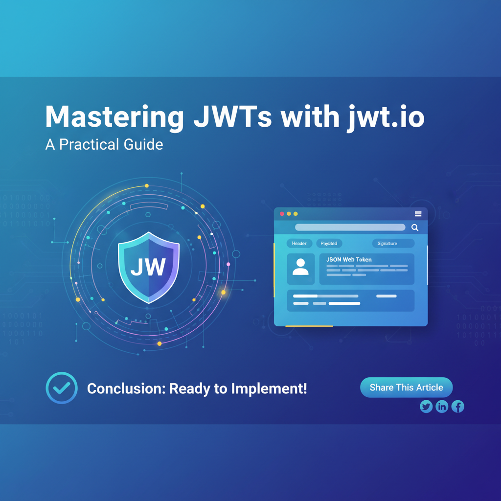 Mastering JWTs with jwt.io: A Practical Guide