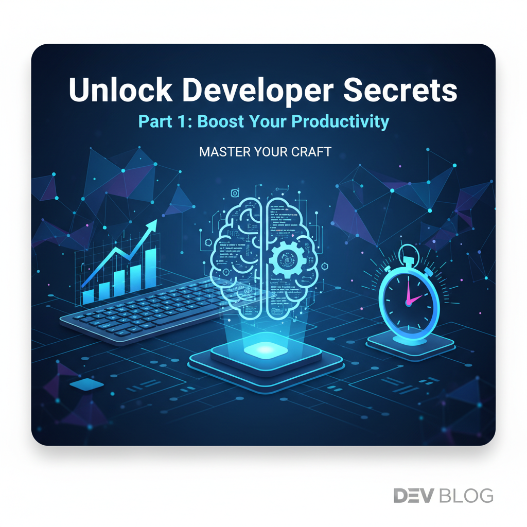 Unlock Developer Secrets Part 1: Boost Your Productivity