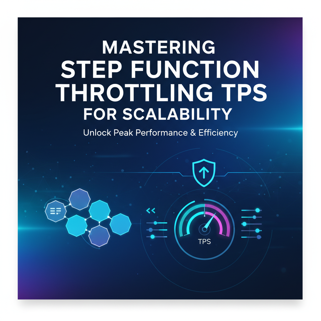 Mastering Step Function Throttling TPS for Scalability