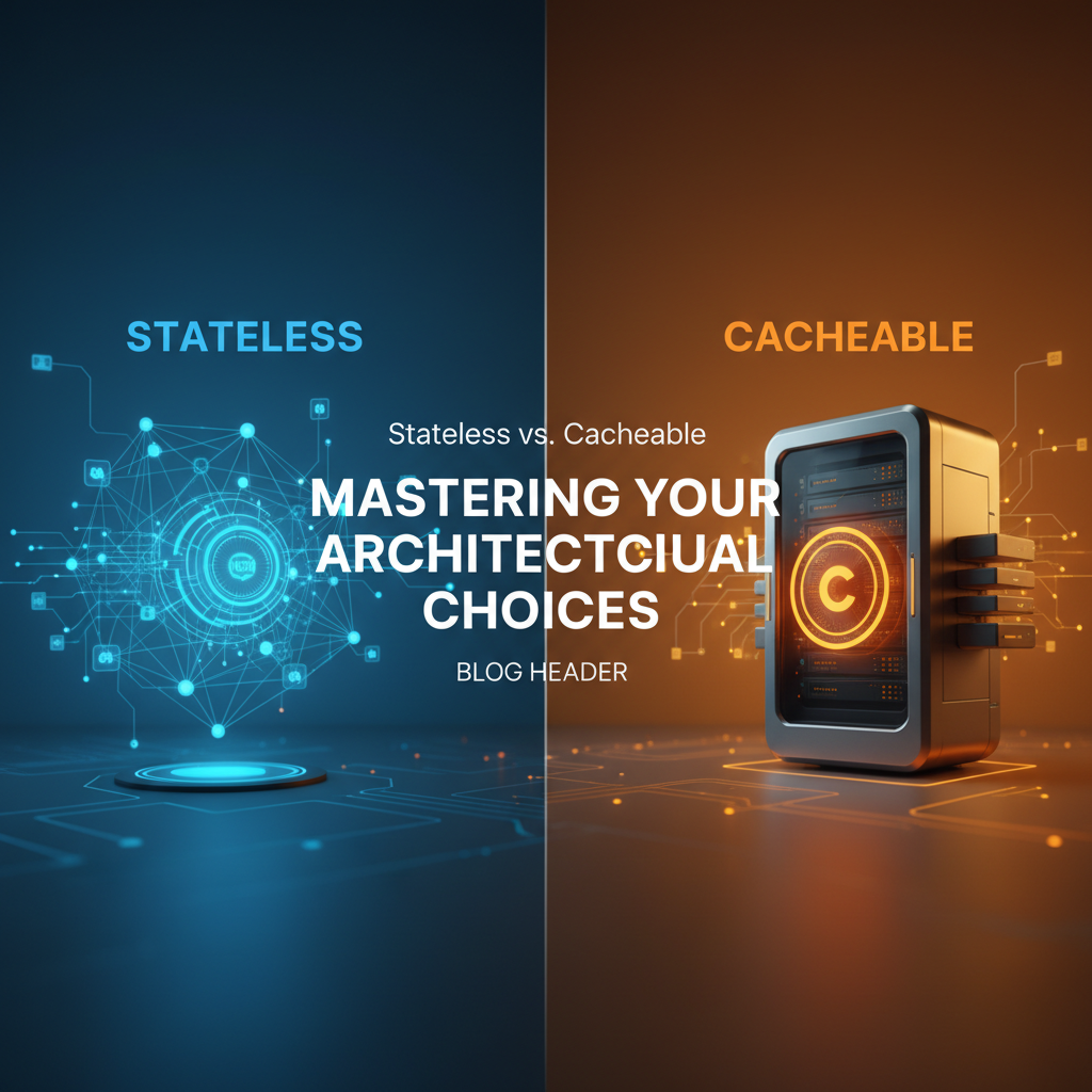 Stateless vs. Cacheable: Mastering Your Architectural Choices