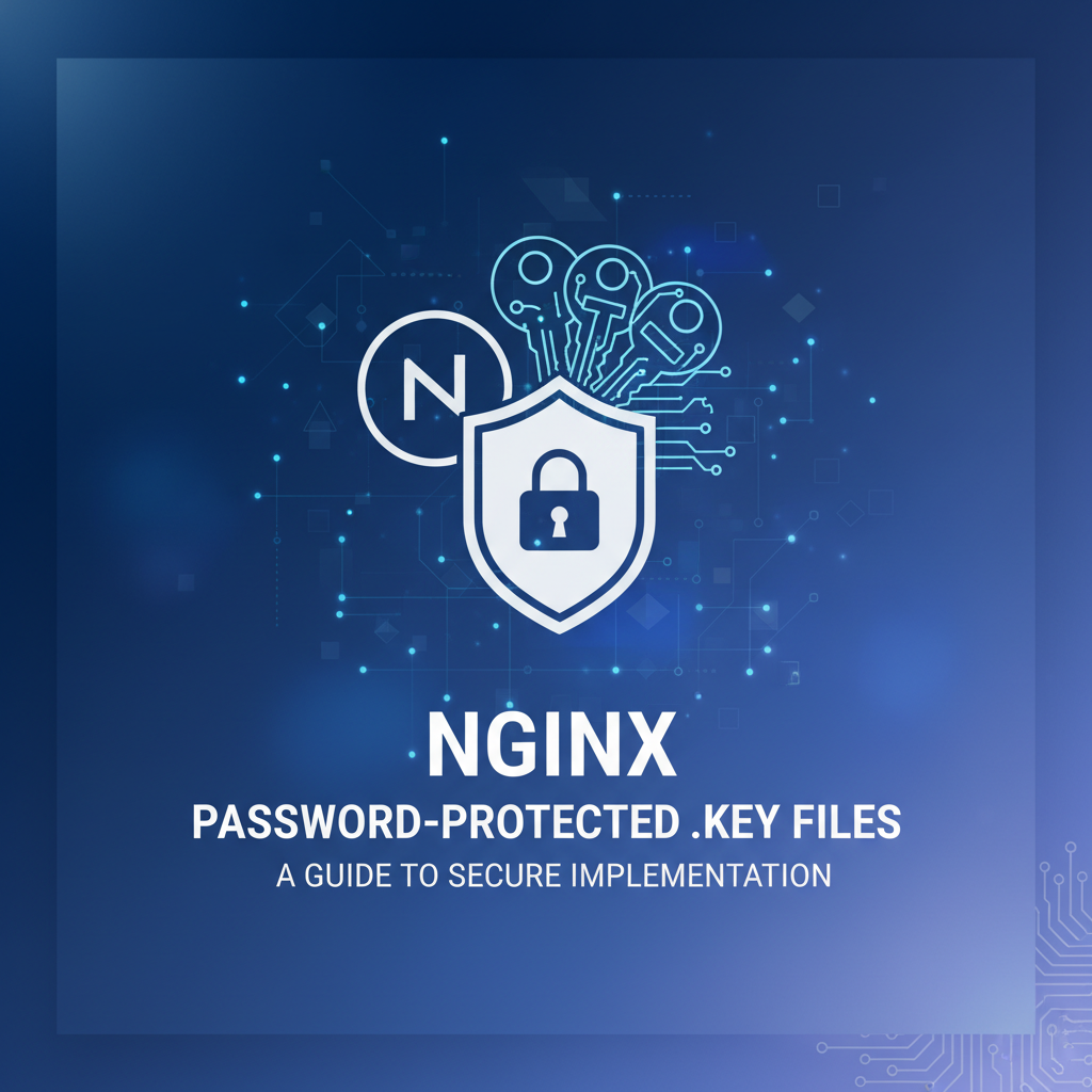 How to Use Nginx with Password Protected .key Files