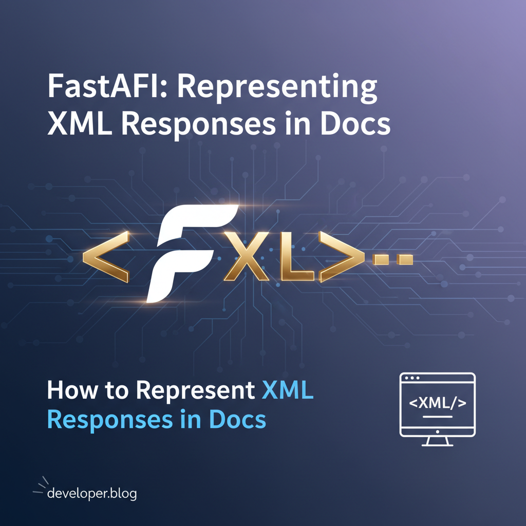 FastAPI: How to Represent XML Responses in Docs