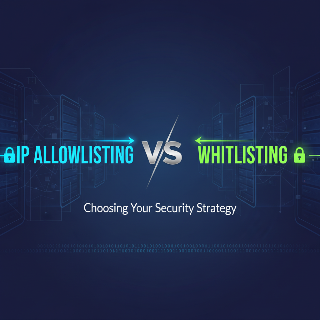IP Allowlisting vs. Whitelisting: Choosing Your Security Strategy