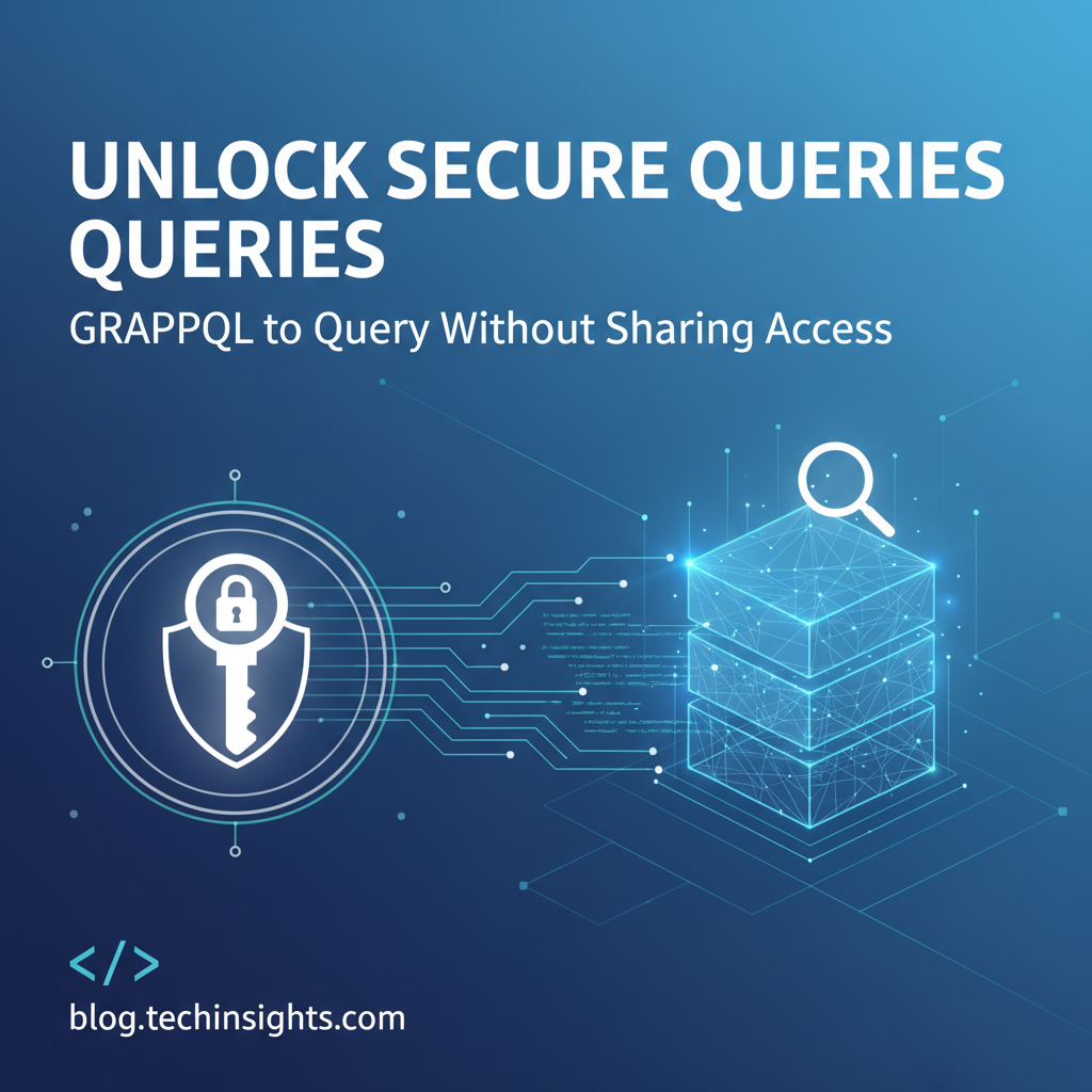 Unlock Secure Queries: graphql to query without sharing access