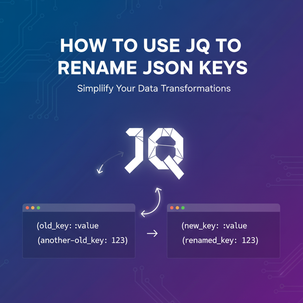 How to Use JQ to Rename JSON Keys