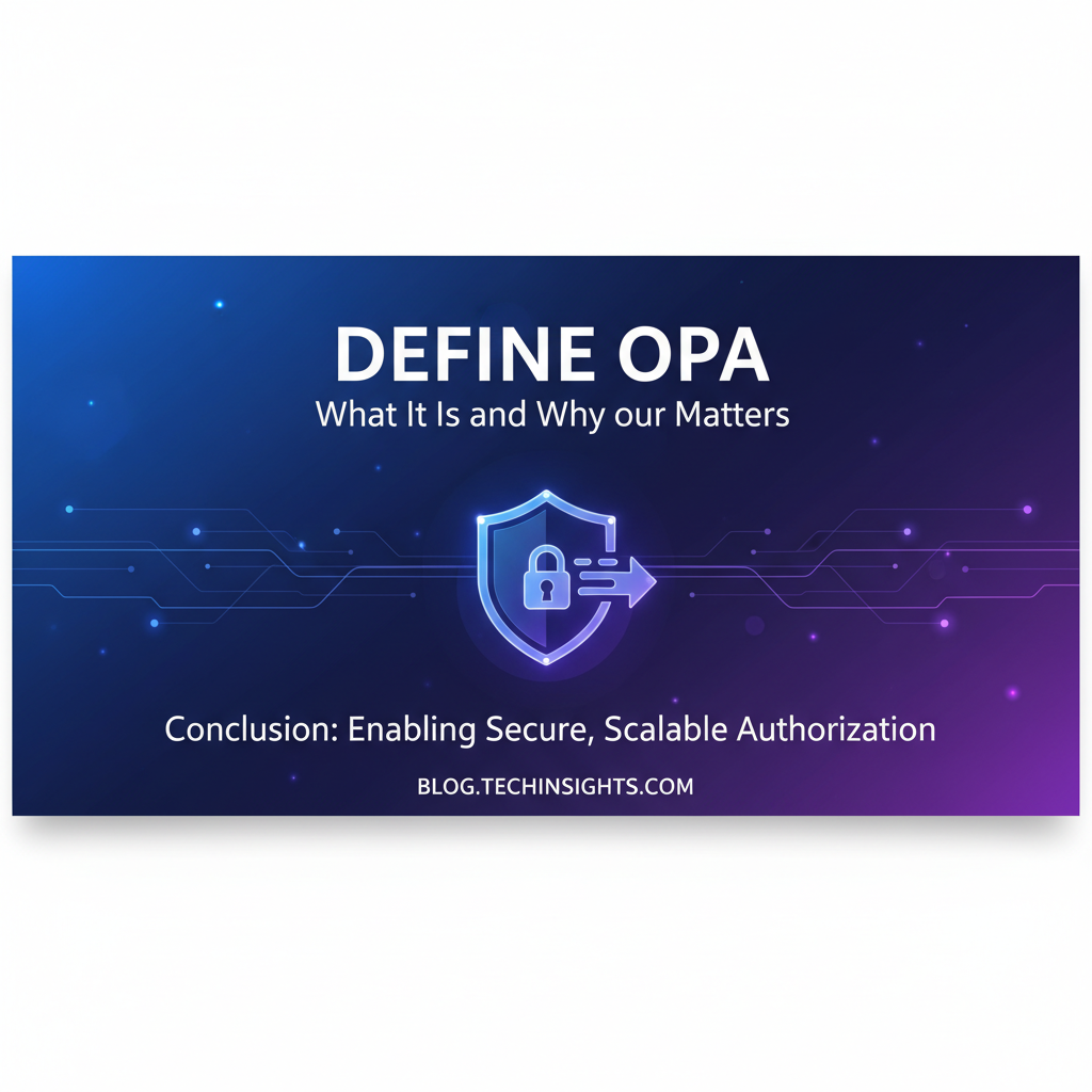 Define OPA: What It Is and Why It Matters