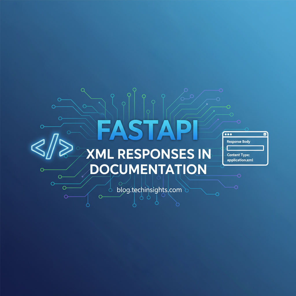 FastAPI: Displaying XML Responses in Documentation