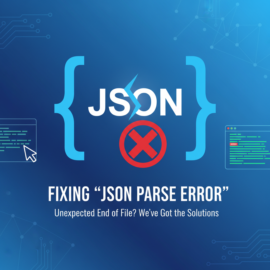 Fixing `error: syntaxerror: json parse error: unexpected eof`