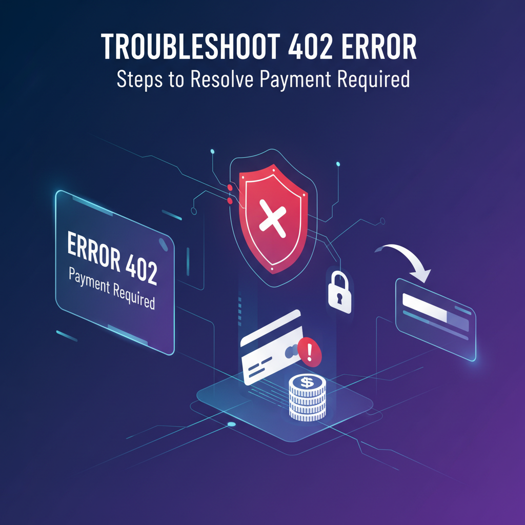 Troubleshoot 402 Error: Steps to Resolve Payment Required