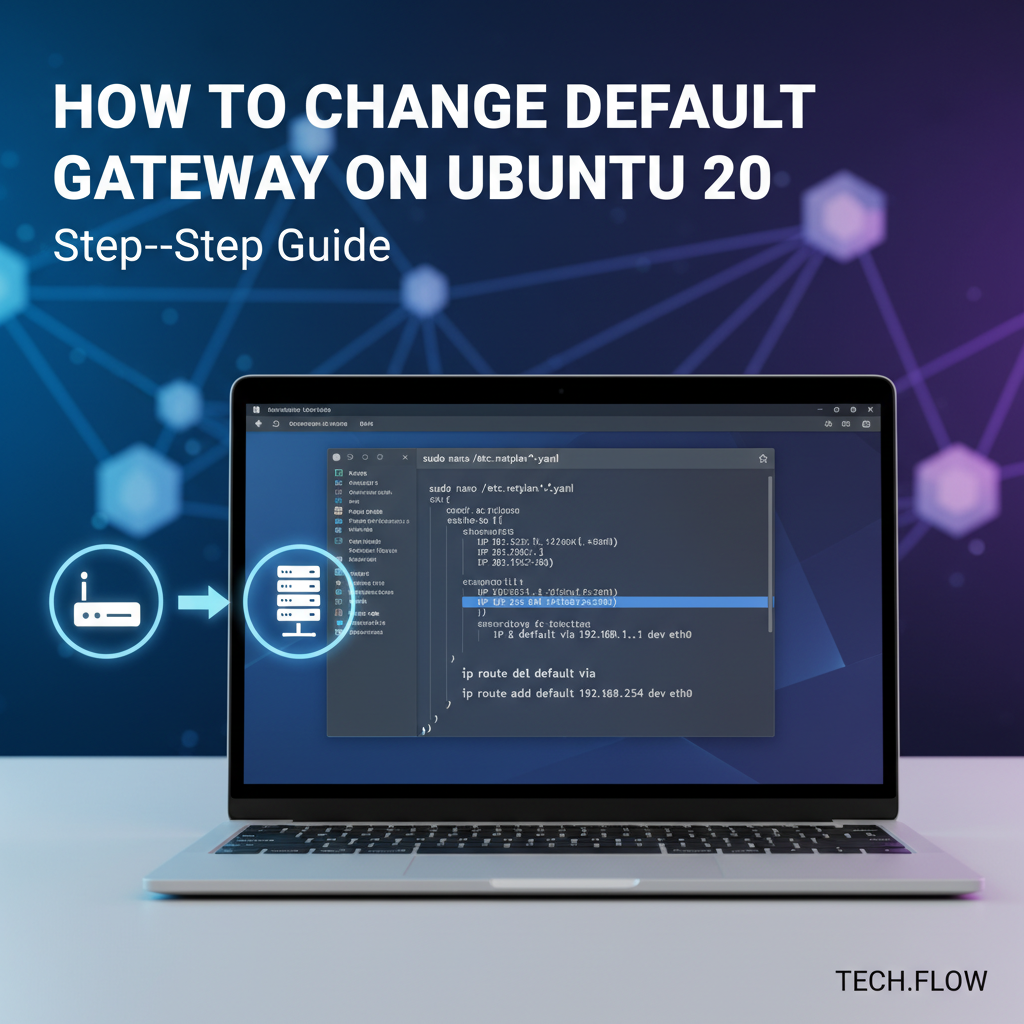 How to Change Default Gateway on Ubuntu 20: Step-by-Step Guide