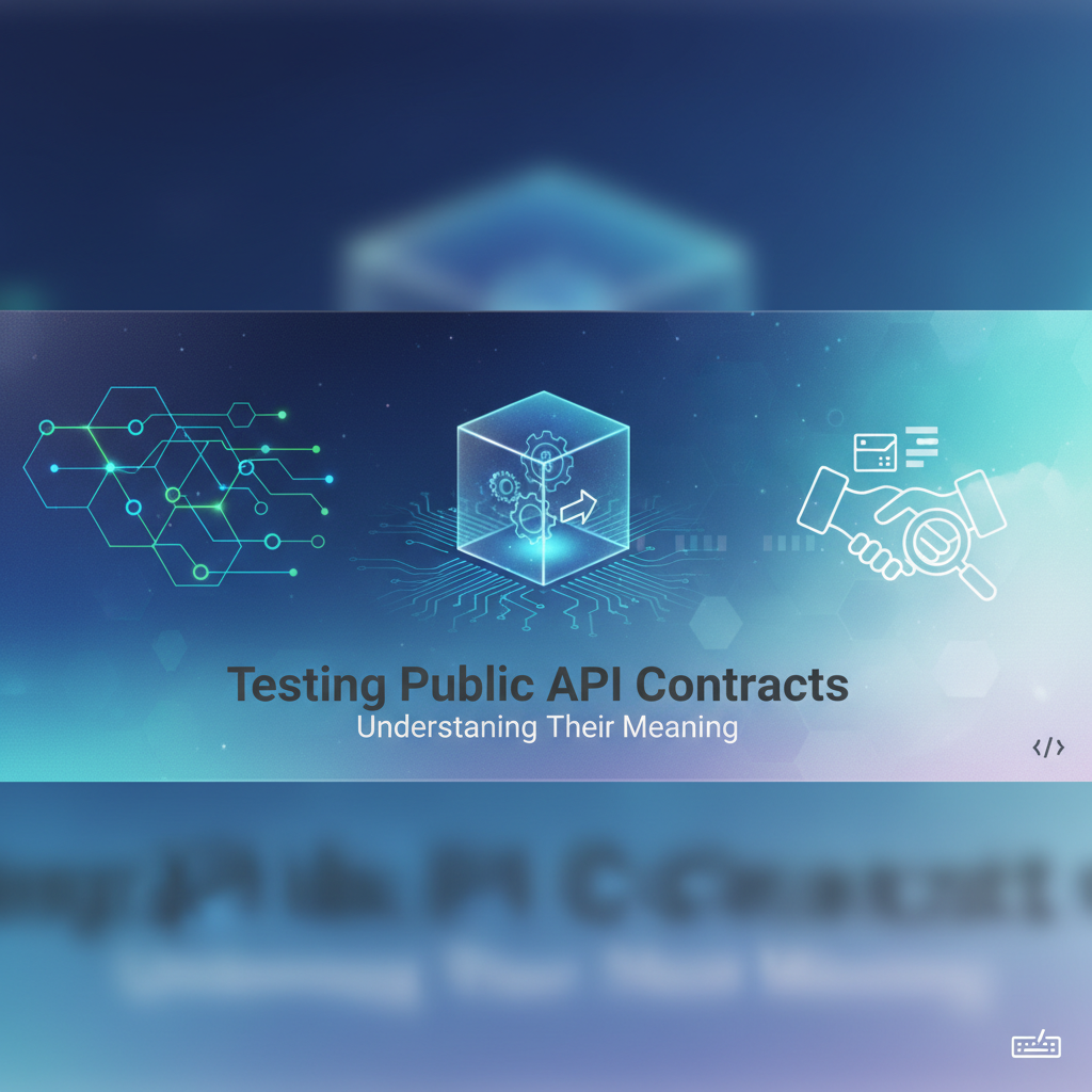 Testing Public API Contracts: Understanding Their Meaning