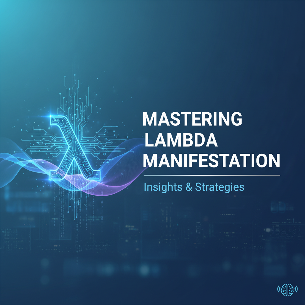 Mastering Lambda Manifestation: Insights & Strategies