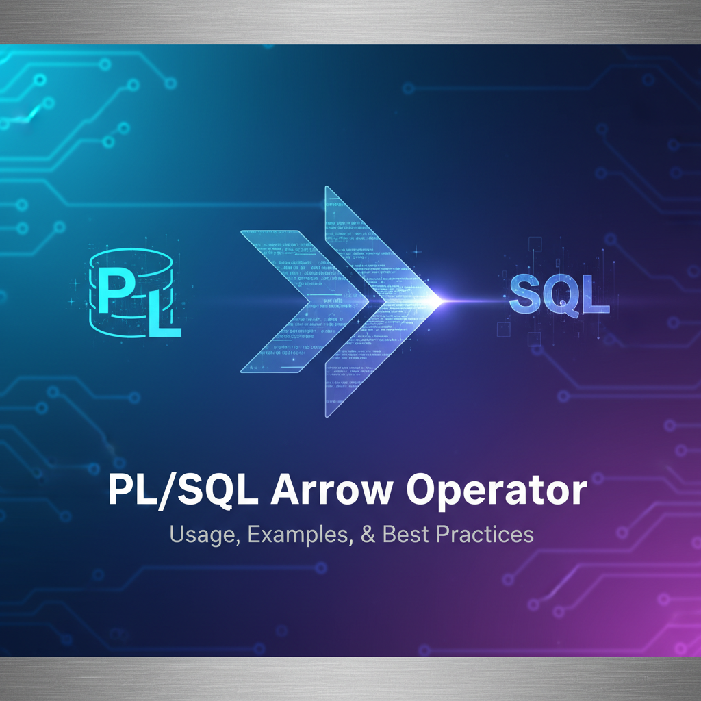 PL/SQL Arrow Operator: Usage, Examples, & Best Practices