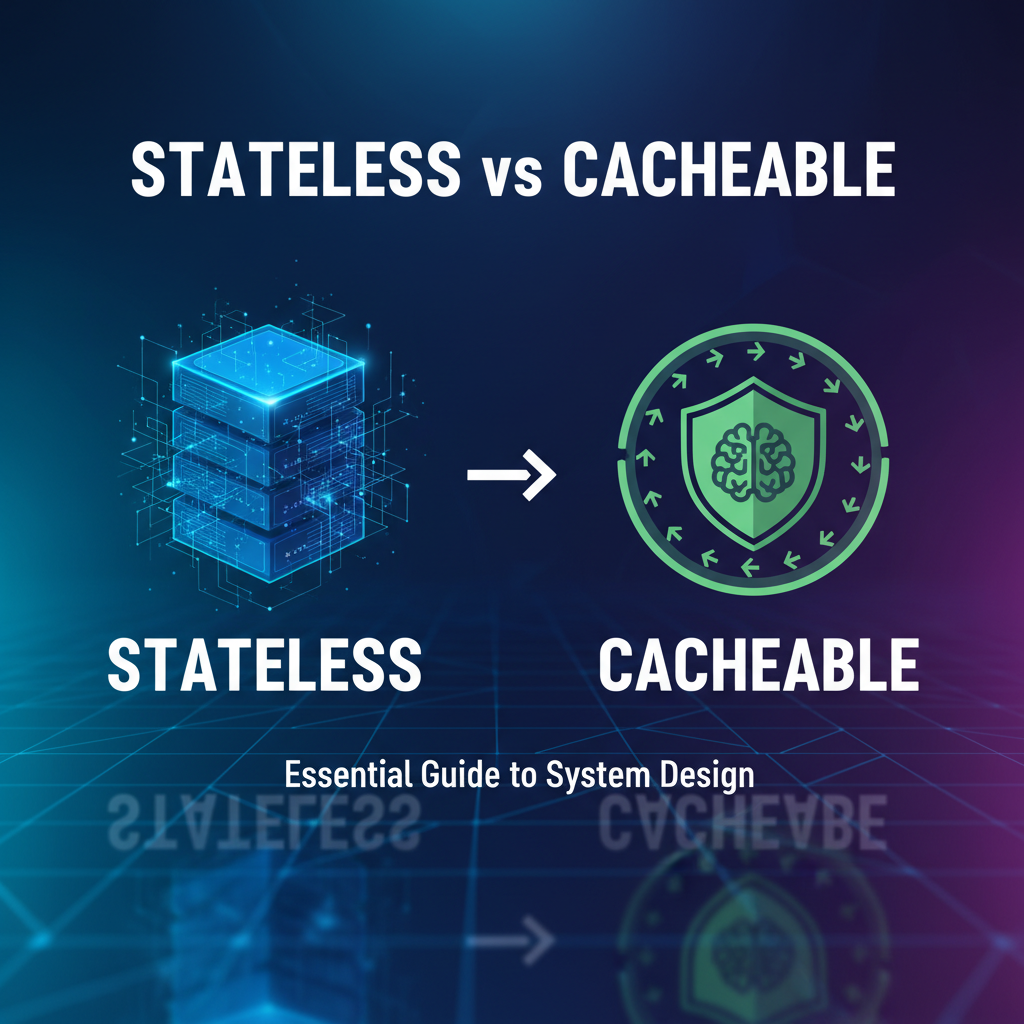 Stateless vs Cacheable: Essential Guide to System Design
