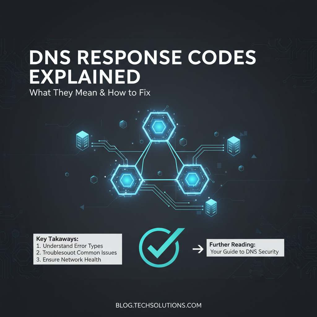 DNS Response Codes Explained: What They Mean & How to Fix