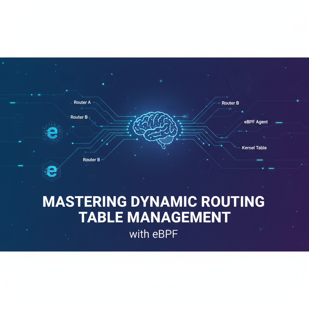 Mastering Dynamic Routing Table Management with eBPF