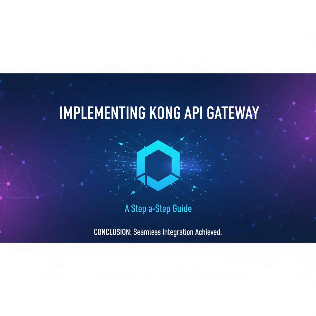 Implementing Kong API Gateway: A Step-by-Step Guide