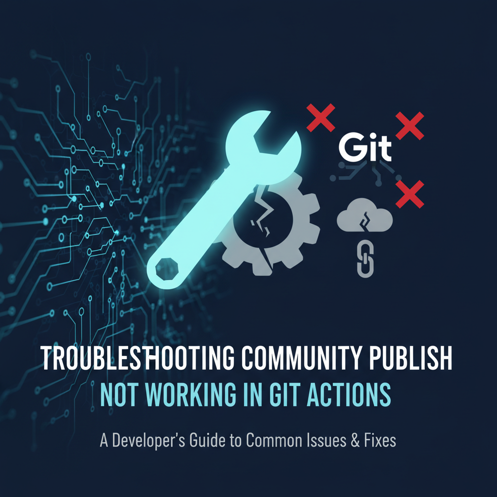 Troubleshooting Community Publish Not Working in Git Actions