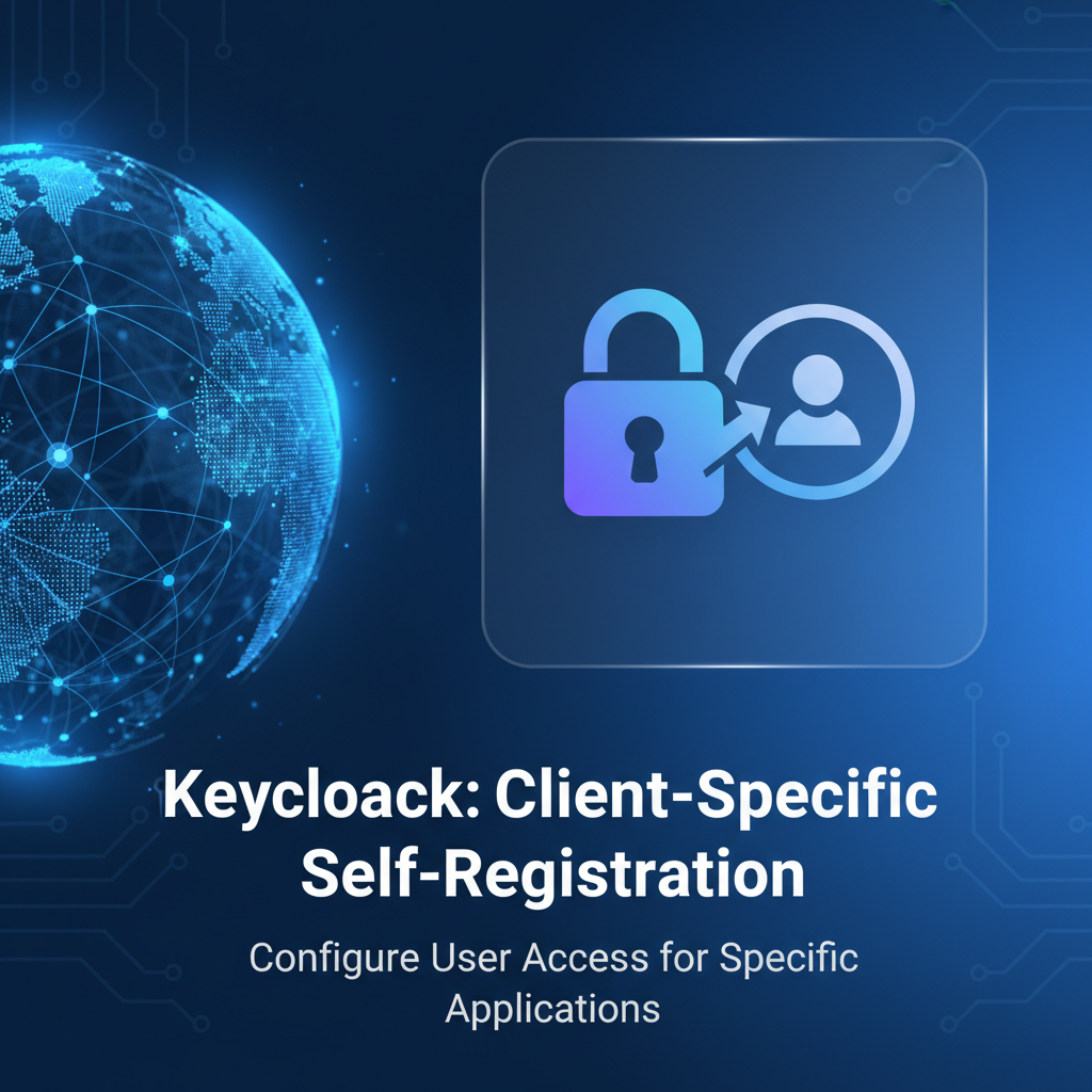 Configure User Self-Registration for Specific Client Keycloak