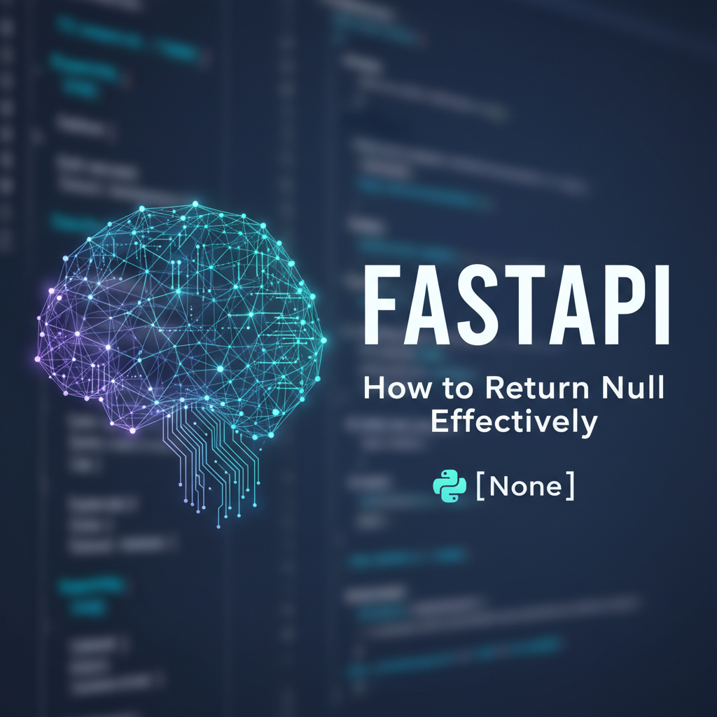 FastAPI: How to Return Null Effectively
