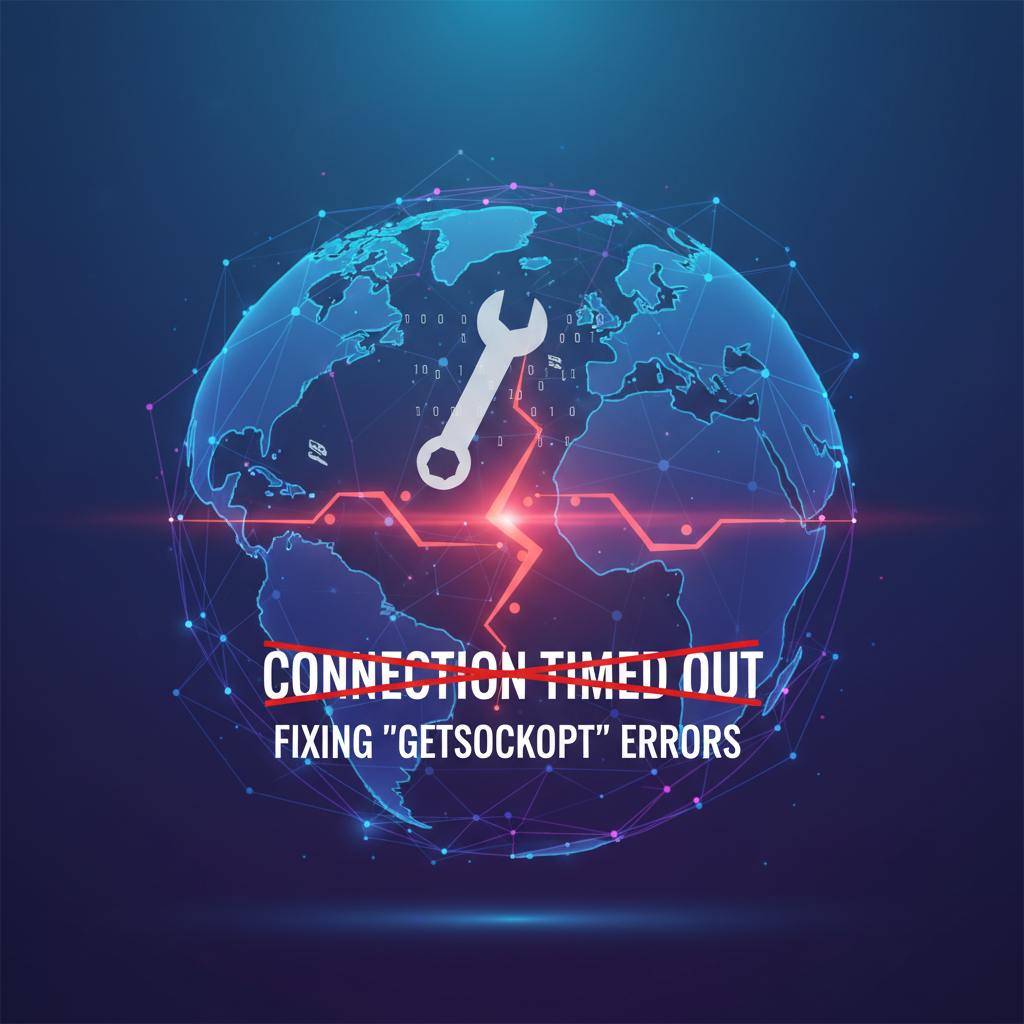 Fixing 'Connection Timed Out: Getsockopt' Errors
