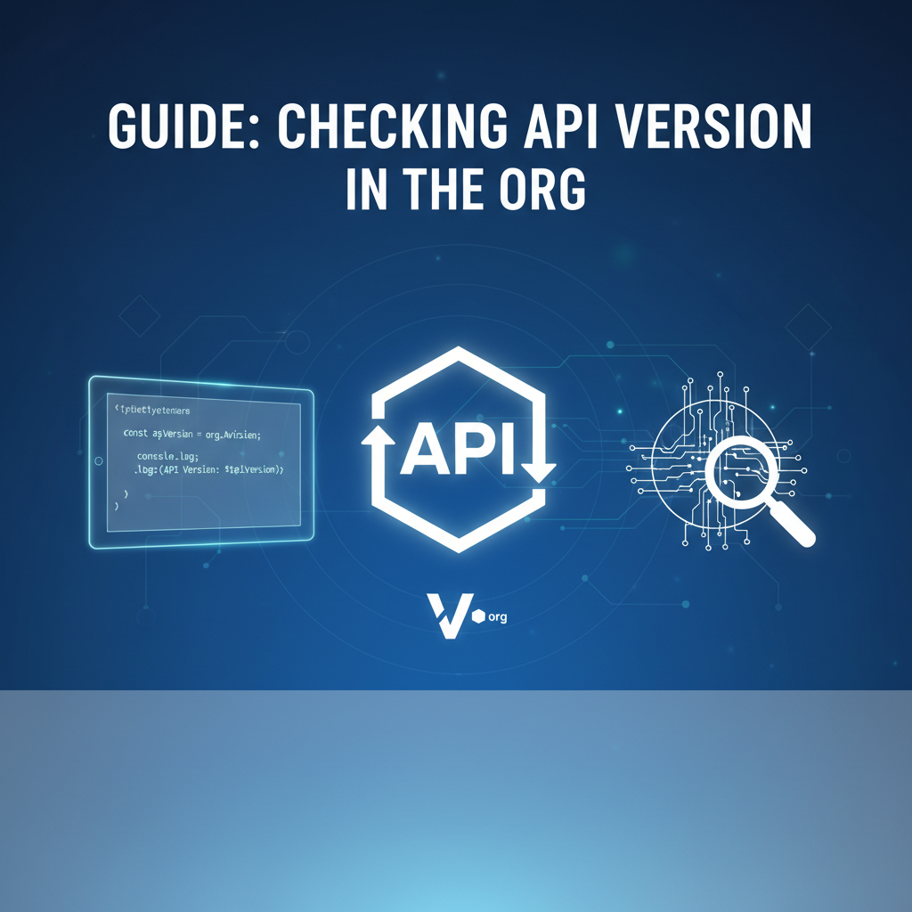 Guide: Checking API Version in the Org