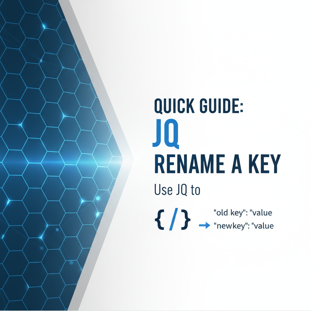 Quick Guide: Use JQ to Rename a Key