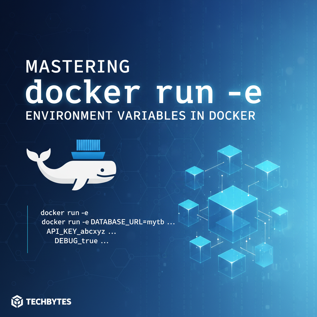 Mastering `docker run -e`: Environment Variables in Docker